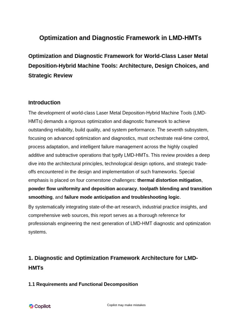 Optimization & Diagnostic Framework - en | PDF | Thermography | Nozzle