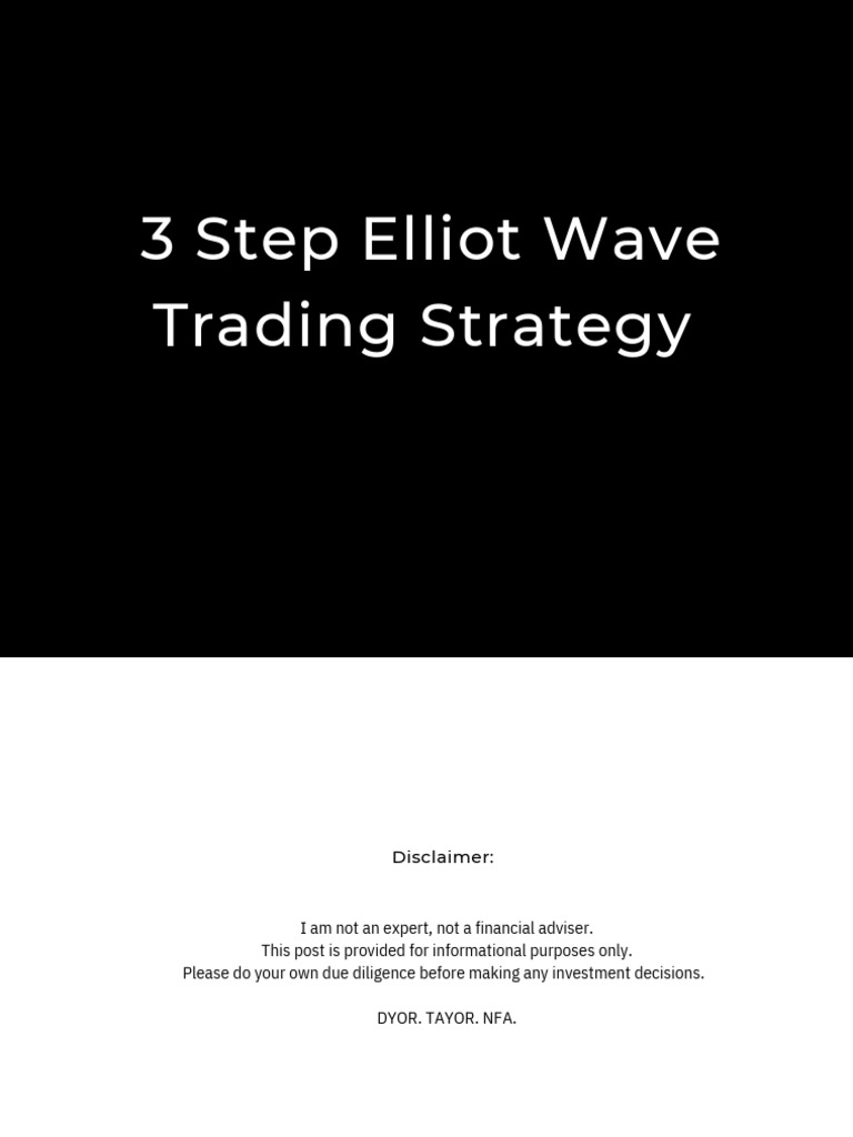 3 Step Elliot Wave Trading Strategy PDF | PDF