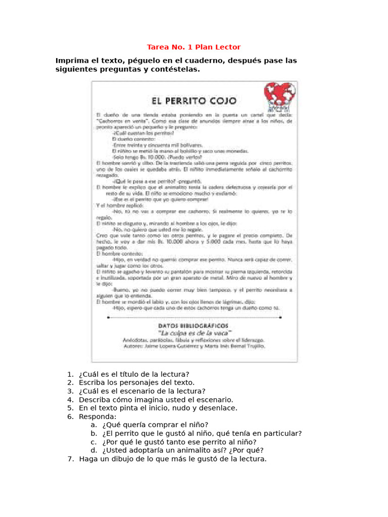 Perrito Cojo | PDF
