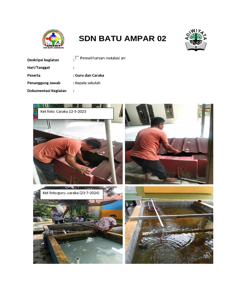 Kegiatan SDN Batu Ampar 02 2023-2024 | PDF