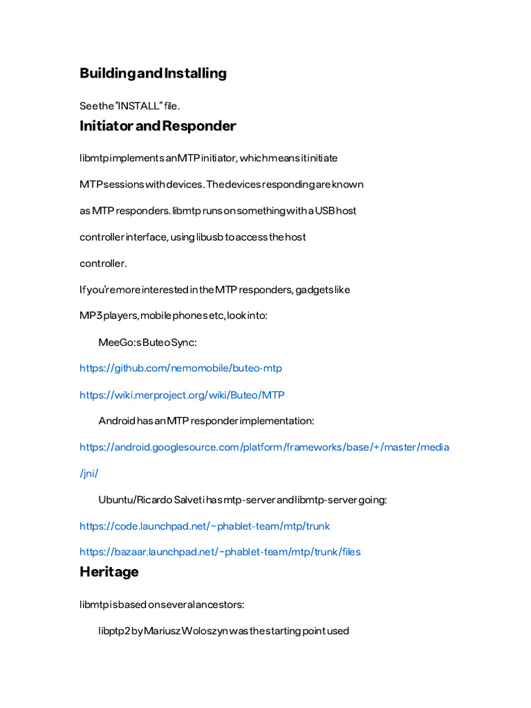 Building and Installing-格式转换 | PDF | Operating System Families ...