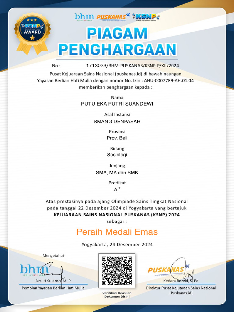 Piag - Sosiologi - KSNP 2024 | PDF