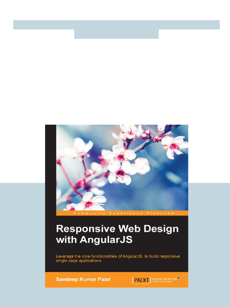 Responsive Web Design with AngularJS Sandeep Kumar Patel online pdf ...
