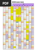 2025-2026 School Year Calendar | PDF | Public Holiday | Observances