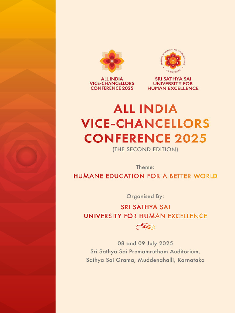All India Vice-Chancellors Conference 2025 | PDF | Love | Mind