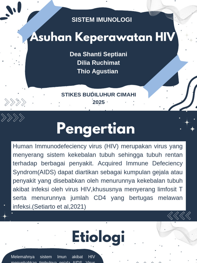 Asuhan Keperawatan untuk HIV/AIDS | PDF
