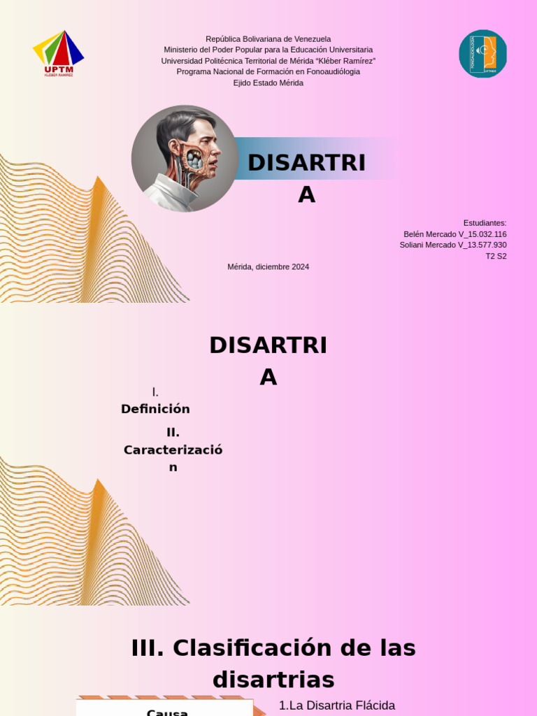 Disartria Flácida: Evaluación y Tratamiento | PDF | Enfermedades y ...