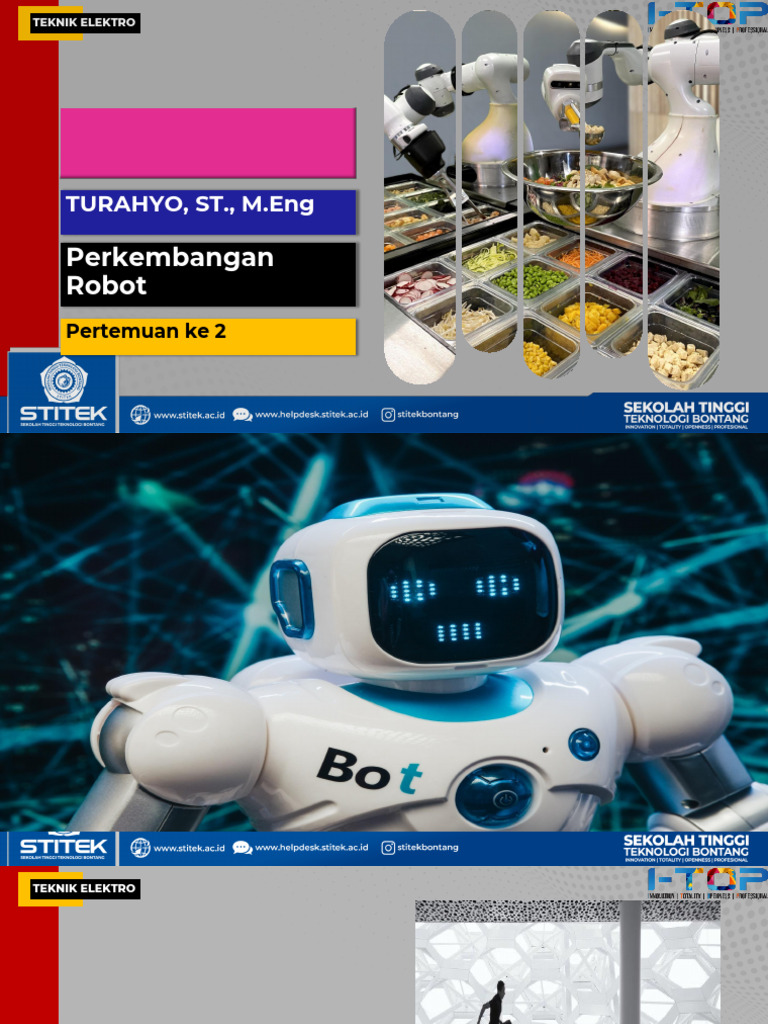 Sejarah dan Fungsi Robotika Modern | PDF