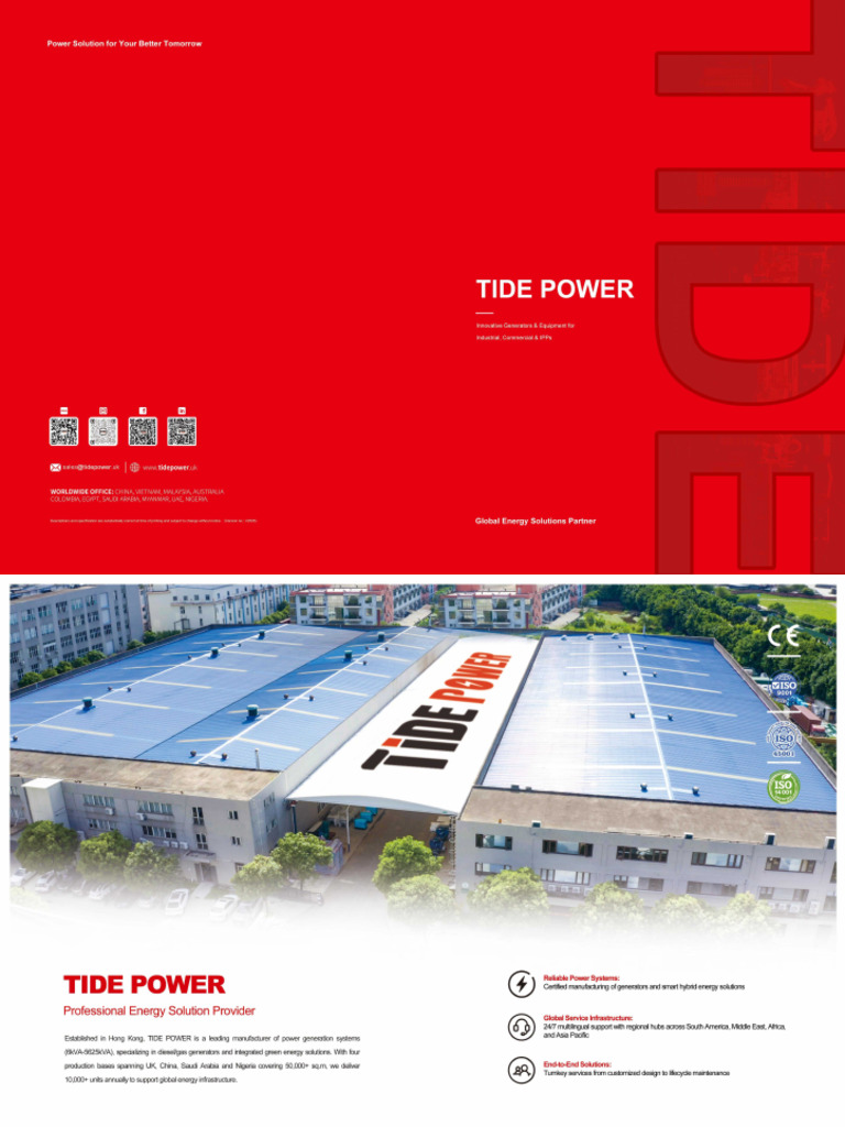 Tide Power Product Brochure (Full Range) V2507 - Zipped | PDF