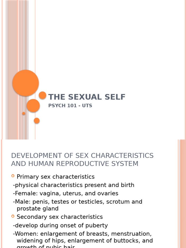 Human Sexual Development Overview | PDF