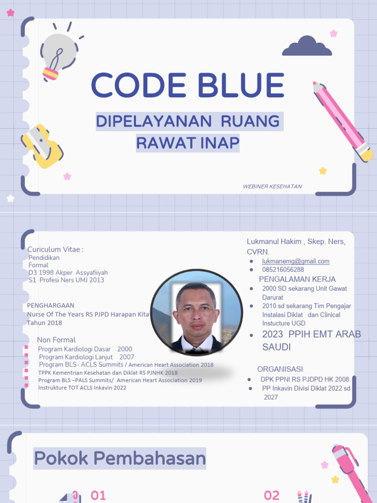 CODE BLUE GCO 23-3-24 materi | PDF