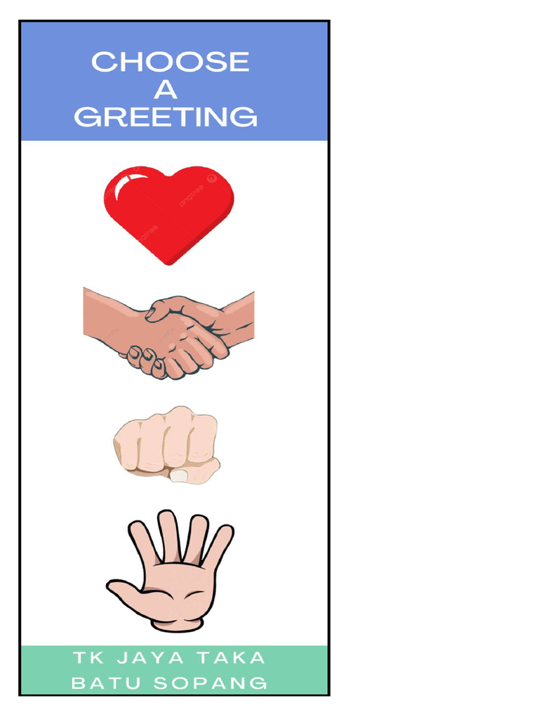 Choose A Greeting | PDF