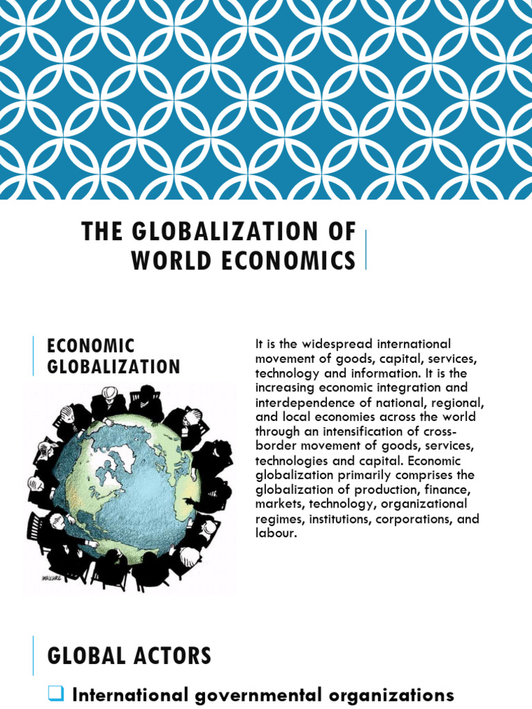 The Globalization of World Economics | PDF | Bretton Woods System ...
