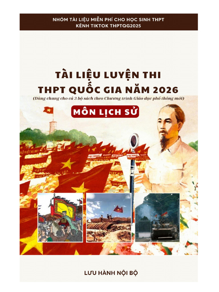 Sach Luyen Thi 2026 Mon Lich Su 524 Trang - Final | PDF