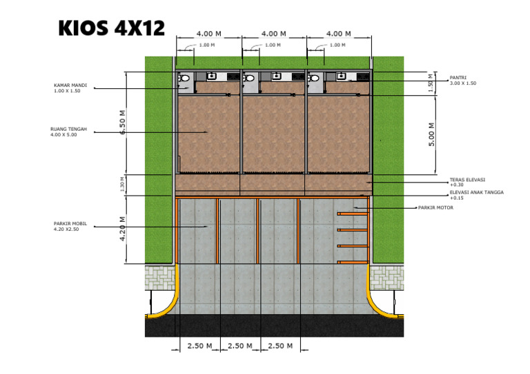 Layout Kios 1 LT BG Edo | PDF