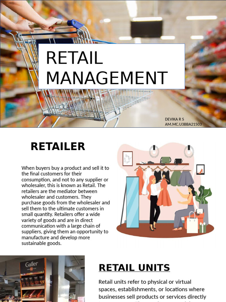 Understanding Retail Management Basics | PDF | Franchising | Retail