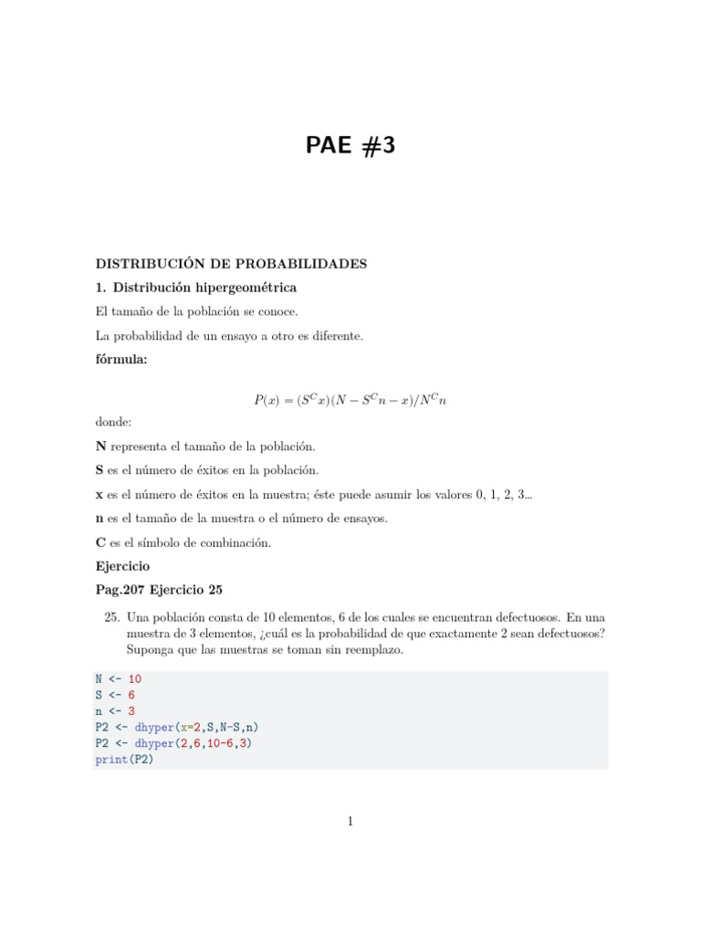 Estadistica 3 | PDF | Matemáticas | Teoría de probabilidad