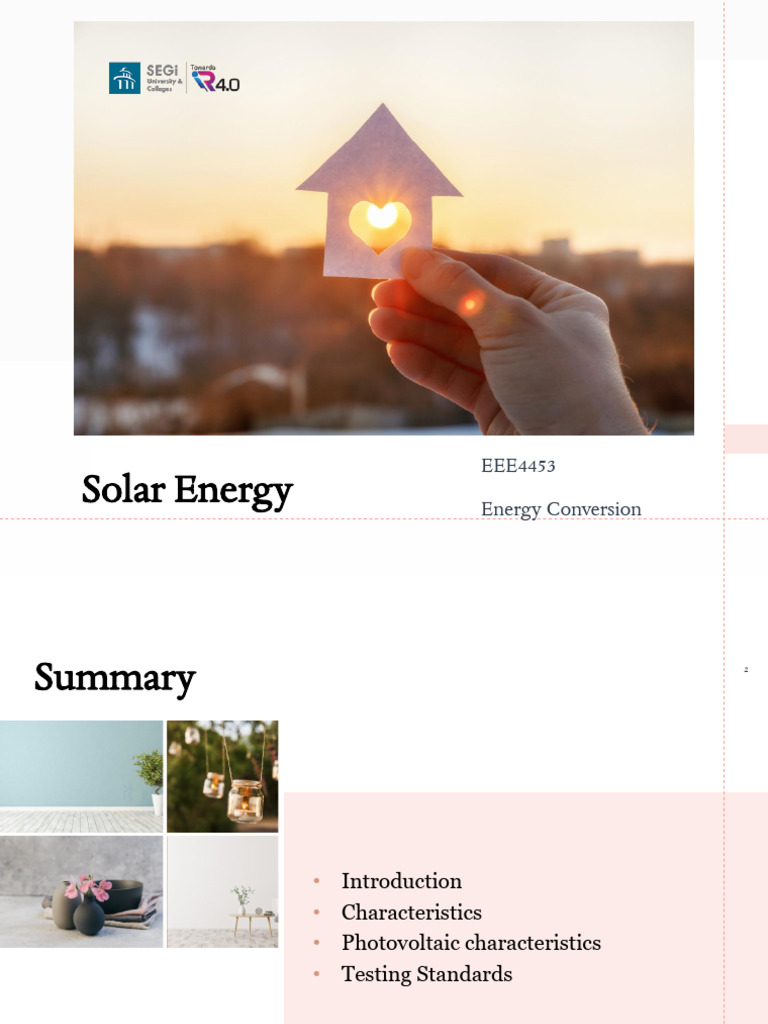 Chapter 2 - Solar Energy | PDF