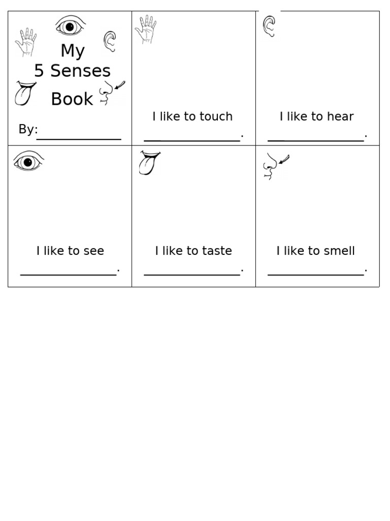 Exploring My 5 Senses | PDF