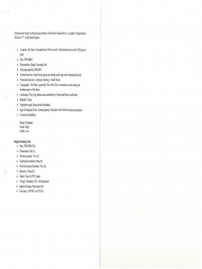 Demacation Maps & Notes | PDF