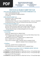 OOCL Local Charges and Fees Overview | PDF | Cargo | Fee