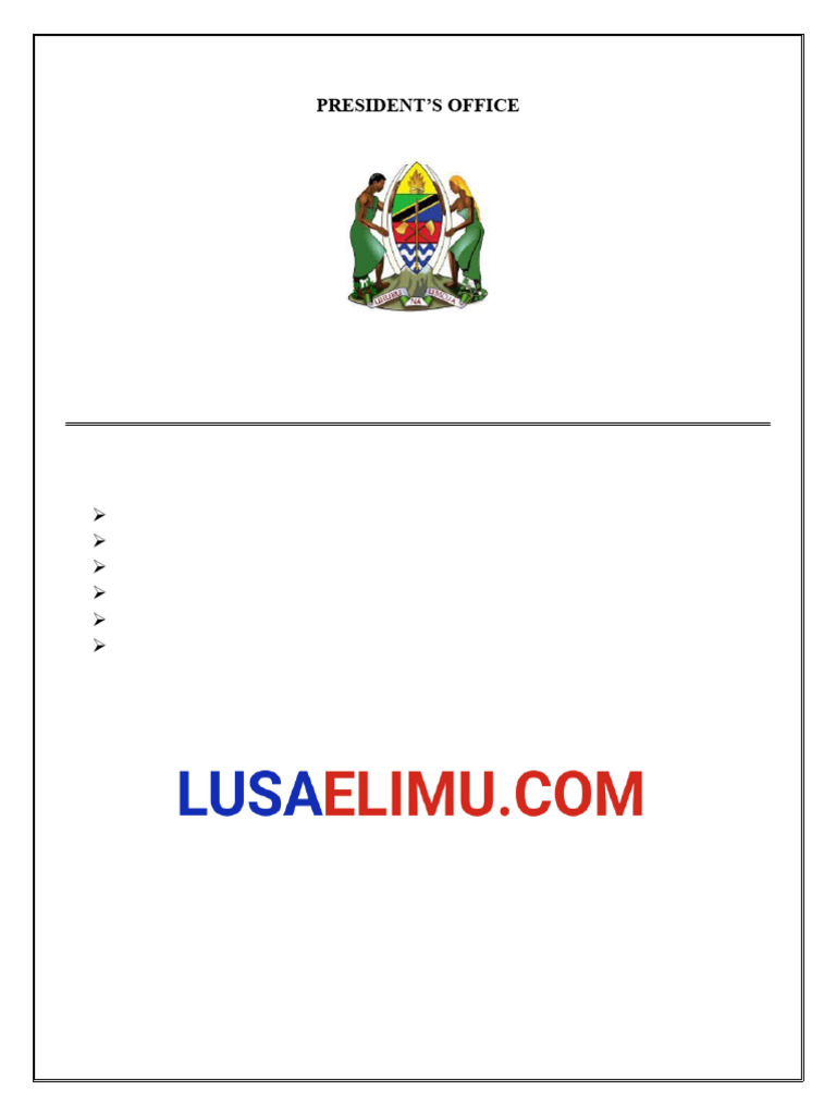 F4 LITERATURE Senkolink - Com RUVUMA PRE NECTA 2025 | PDF | Poetry | Fairy Tales