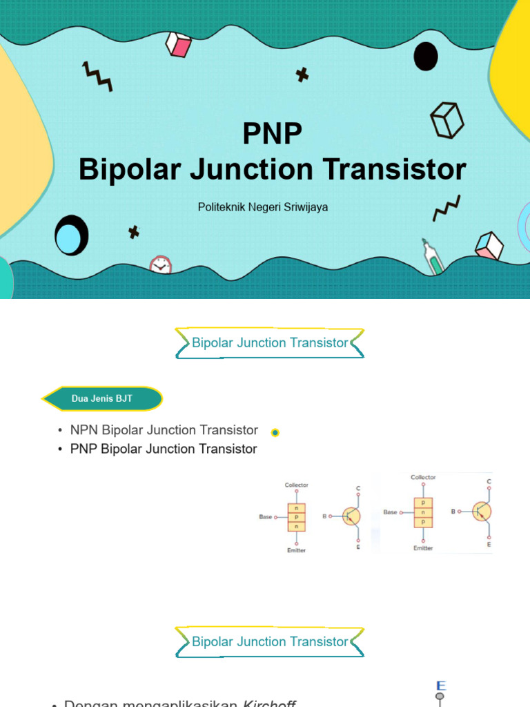 PNP BJT: Analisis dan Contoh Perhitungan | PDF