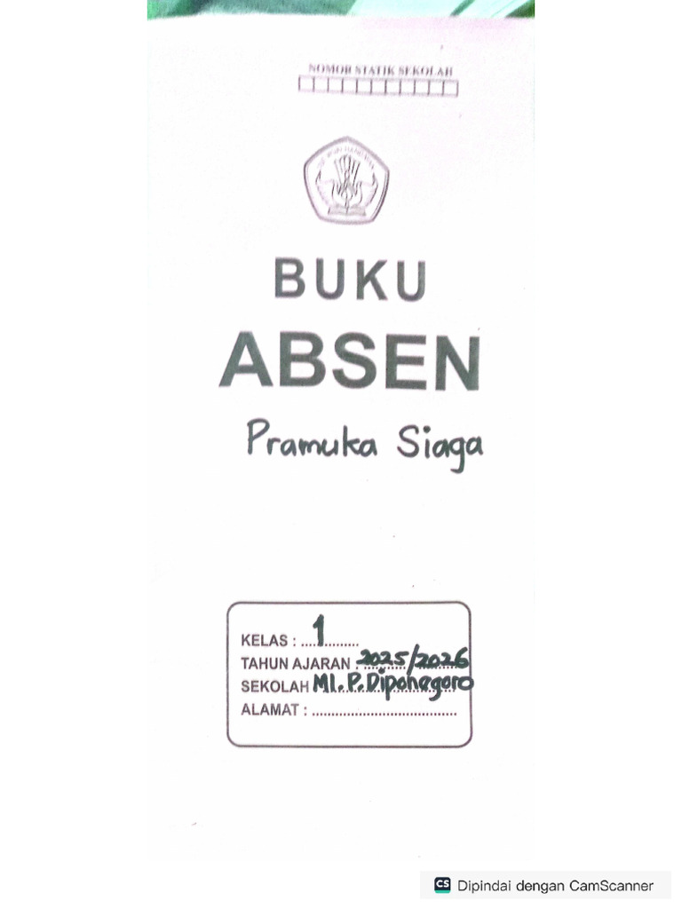 Daftar Absen Pramuka | PDF