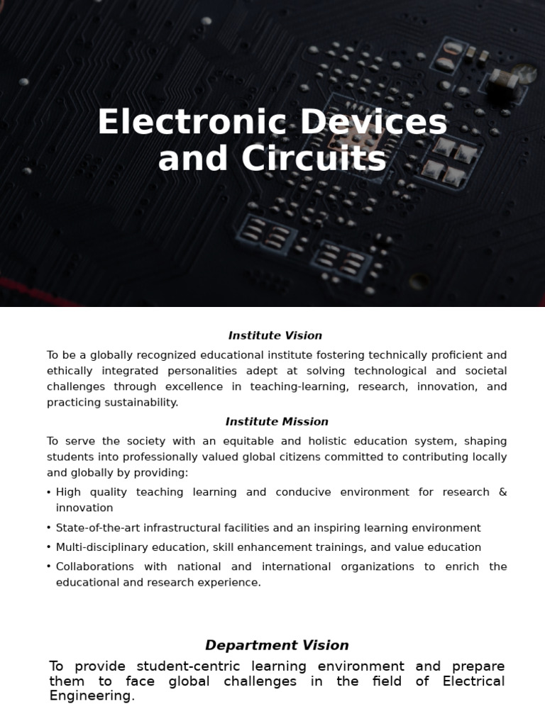 Unit-I (S) | PDF | Semiconductors | Rectifier