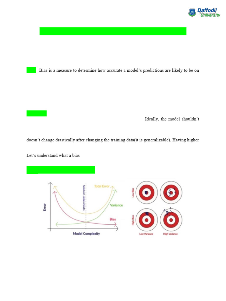 L 7 B Overfitting Underfitting Regularization | PDF | Statistical ...