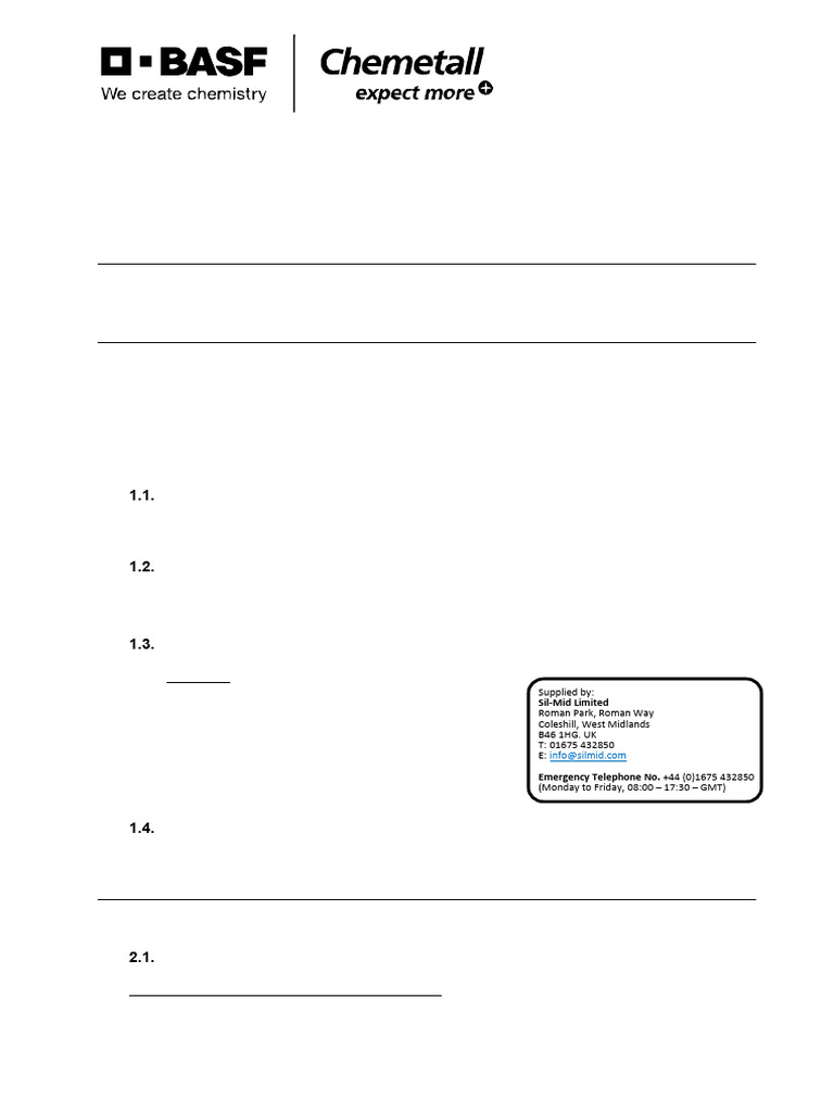 ARDROX 996PB Aerosol Safety Data Sheet | PDF | Dangerous Goods | Toxicity