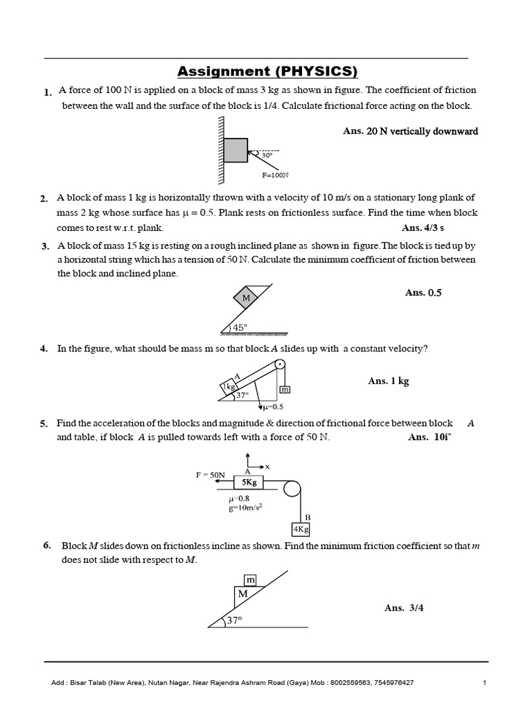 NEWTONS LAWS OF MOTION AND FRICTION (2) (1) - Copy (1) - 1762606 - 2025 ...