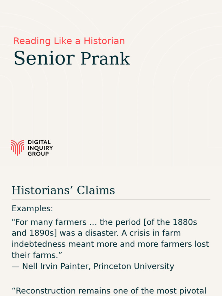 Senior Prank PowerPoint | PDF