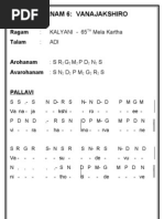 Jathiswaram - Vasantha | PDF