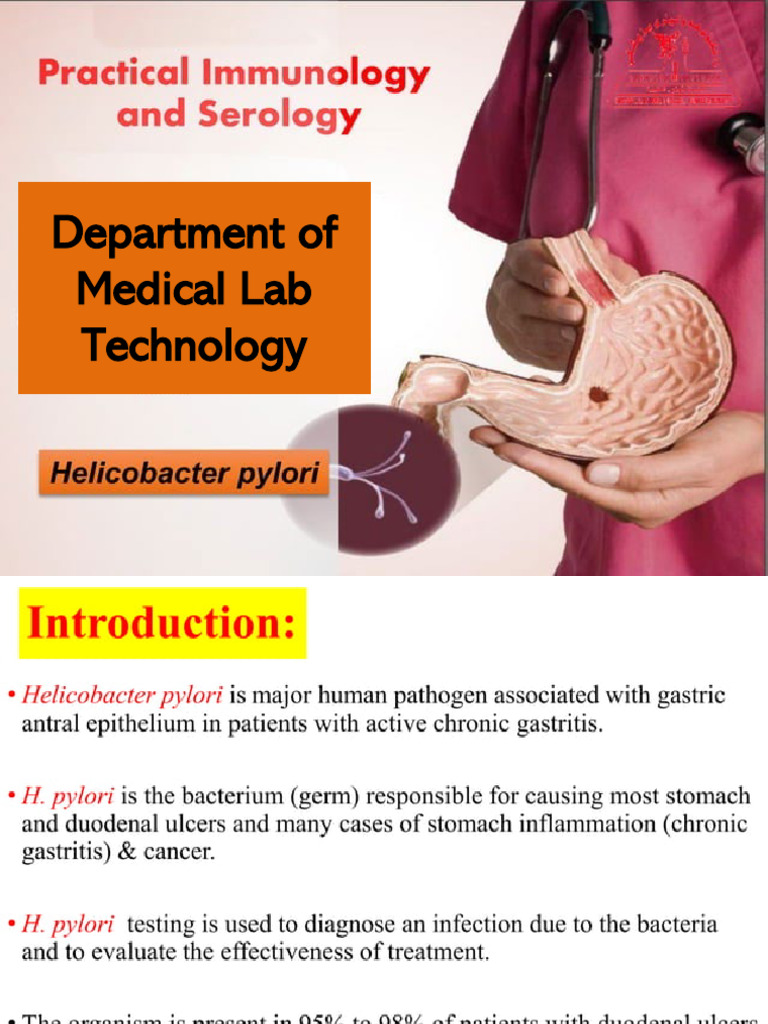 Helicobacter Pylori | PDF