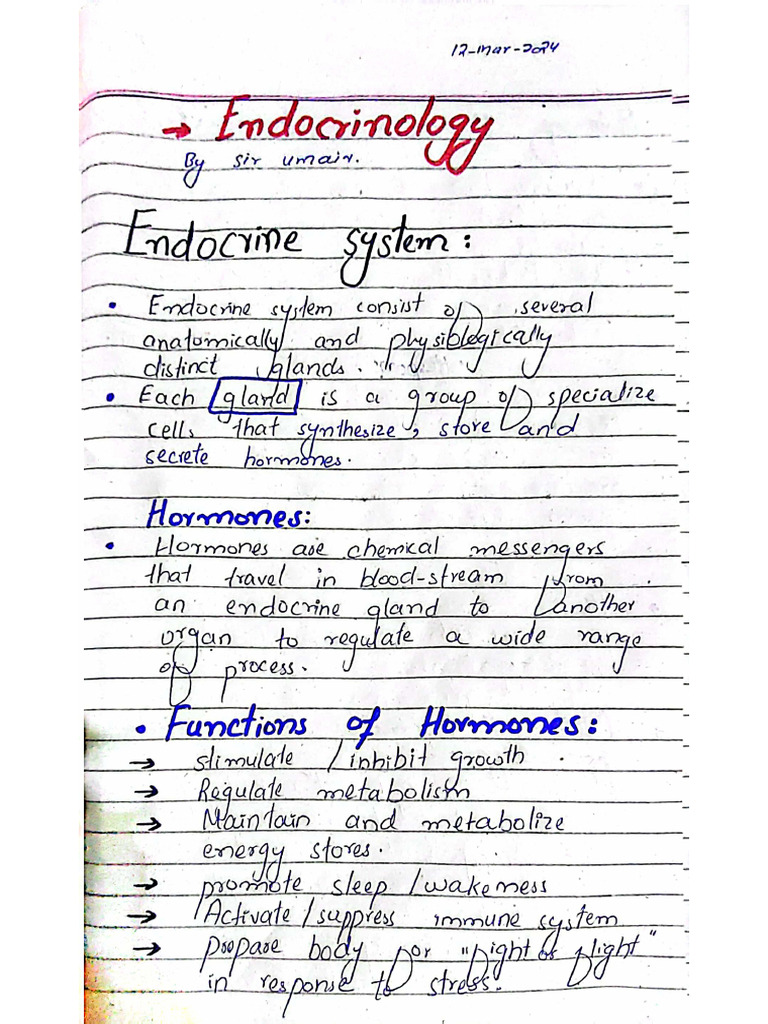 Endocrinology | PDF