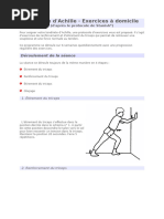Protocole Stanish pour Tendon d'Achille | PDF