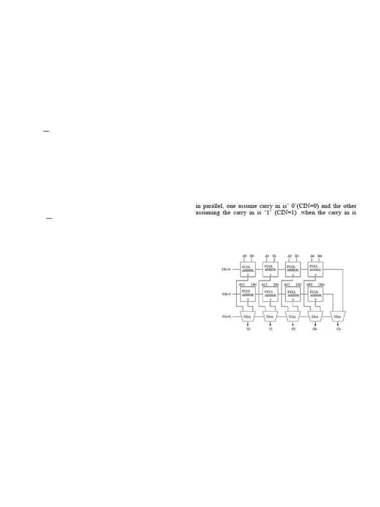 Design and Implementation of High Speed Carry Select Adder ...