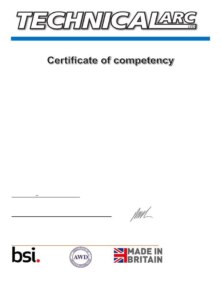 Calibration Training Certification for Welding Equipment | PDF