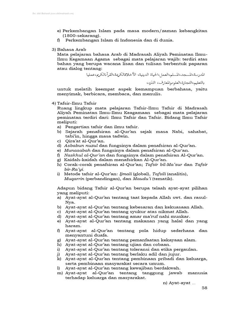 Kma Nomor 165 Tahun 2014 Kurma k13 Lampiran - 058 | PDF