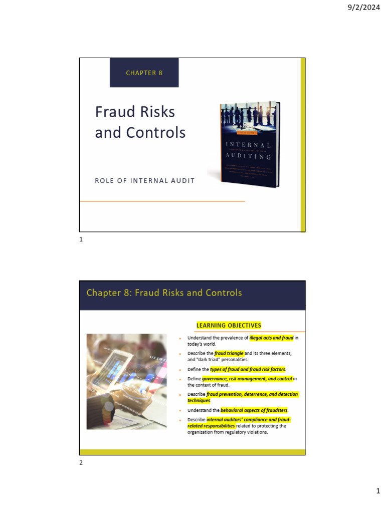 Fraud Risks and Internal Audit Controls | PDF | Internal Audit ...