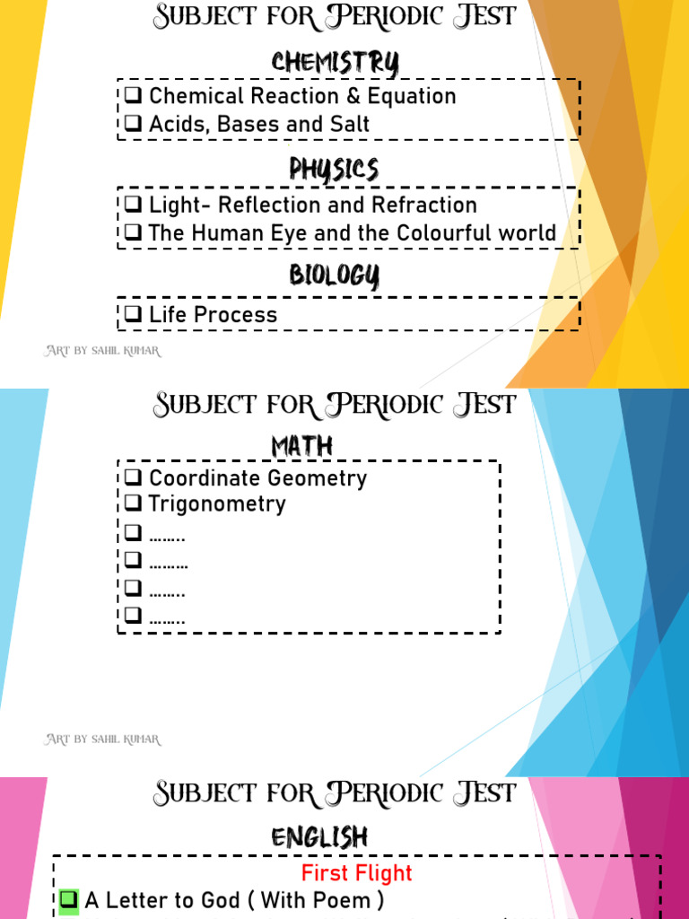 Periodic Test 01 | PDF