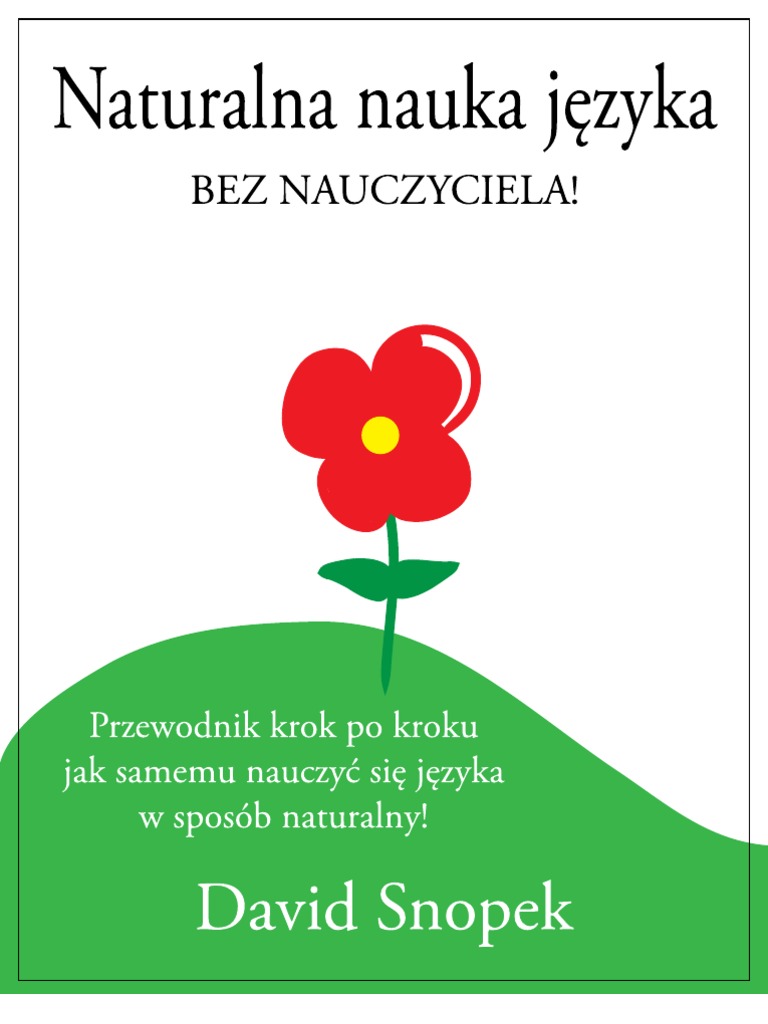 David Snopek - Naturalna Nauka Języka (V1) | PDF