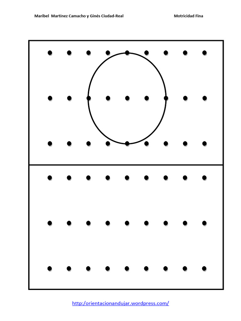 Motricidad Fina Con Puntos Nivel Inicial Lineas Curvas | PDF