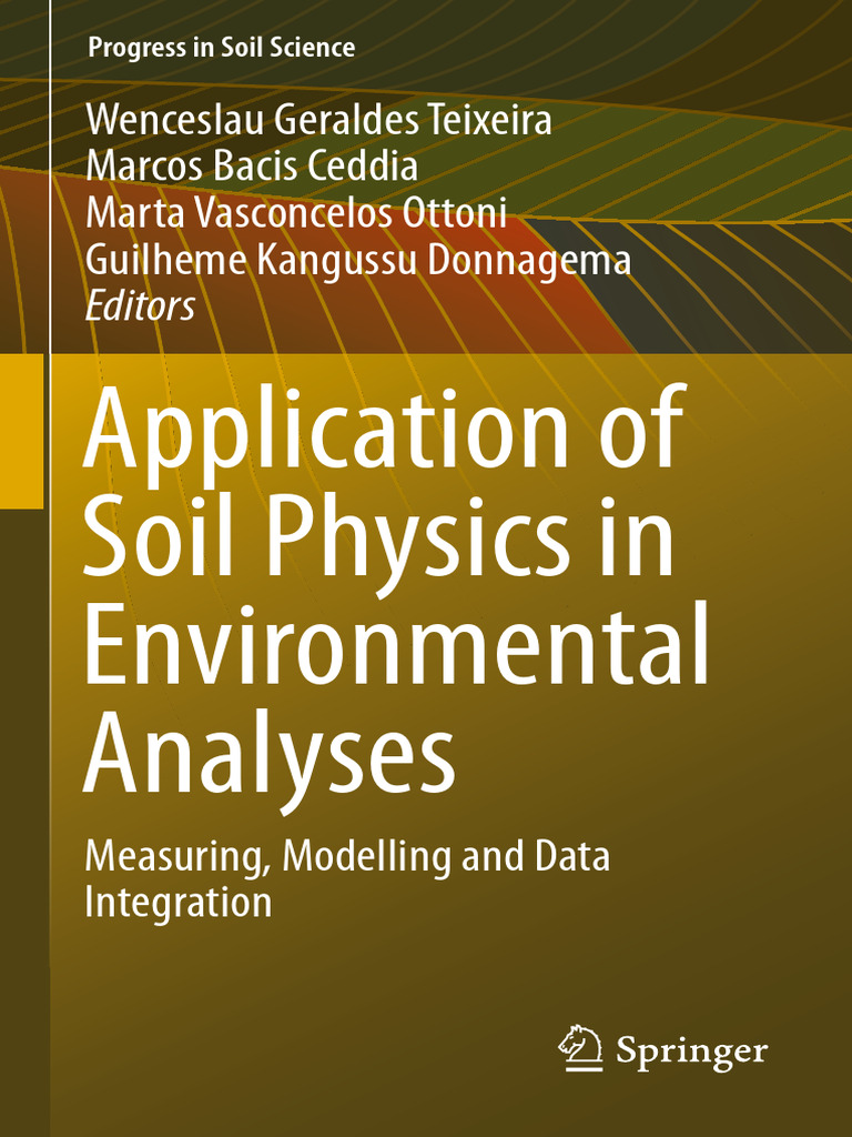 Application of Soil Physics in Environmental Analyses | PDF | Soil ...