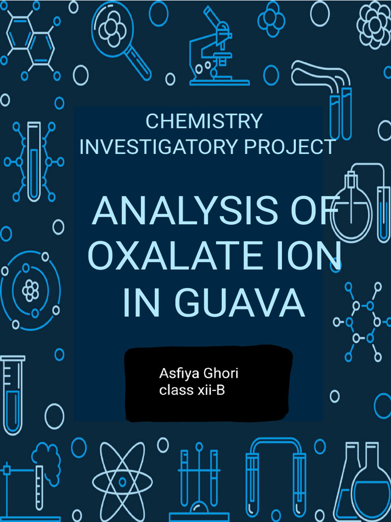 Chemistry Final Project | PDF | Titration | Chemistry