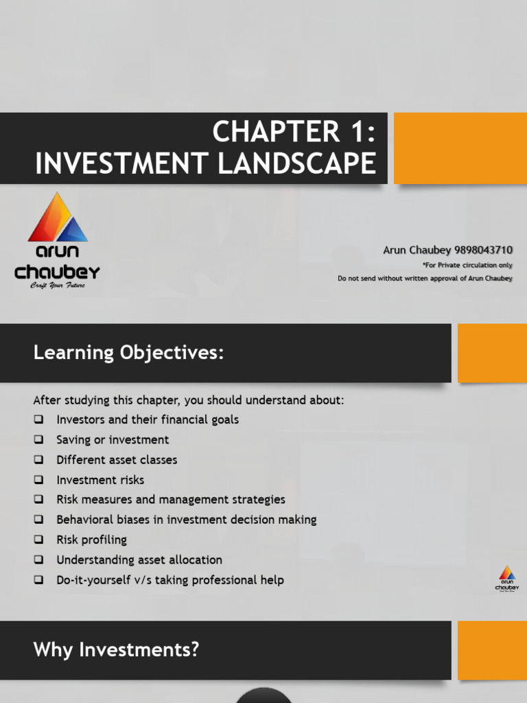 Investment Strategies and Risks Explained | PDF