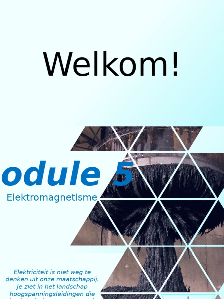 Module 05 H1 Elektrostatica | PDF