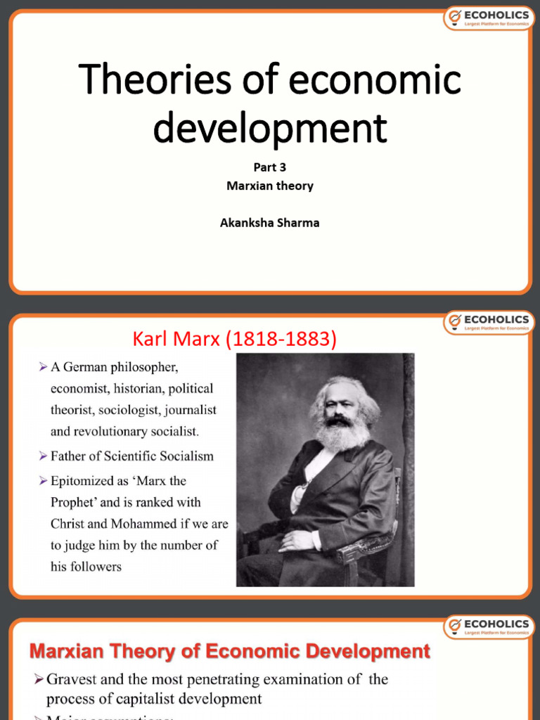 Marxian Theory of Economic Development | PDF