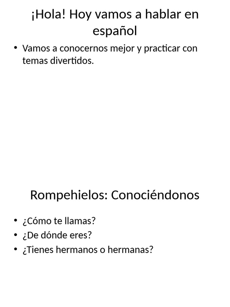 Clase Conversacion A2 ILUSTRACIONES | PDF